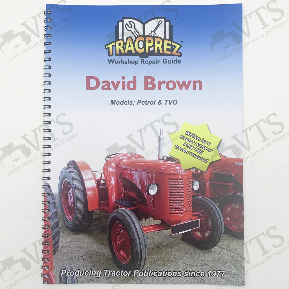 Tracprez Workshop Tractor Manual David Brown Cropmaster & V.A.K 1