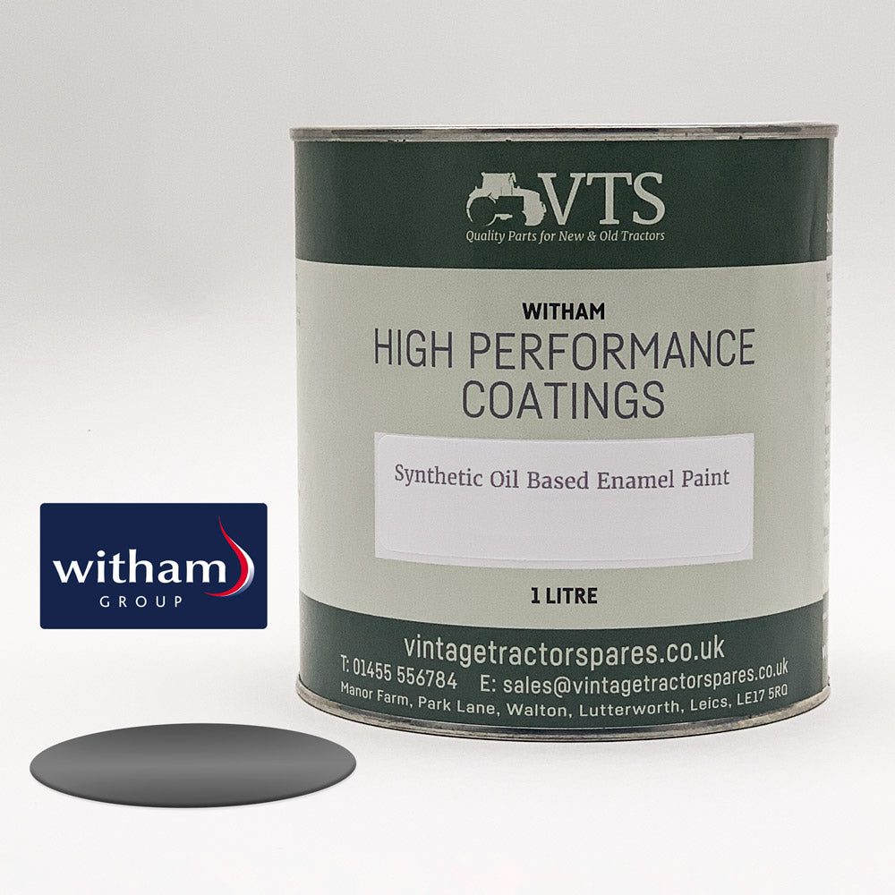 Ferguson Flint Grey Enamel Paint | Synthetic Oil Based | Tractor Paint