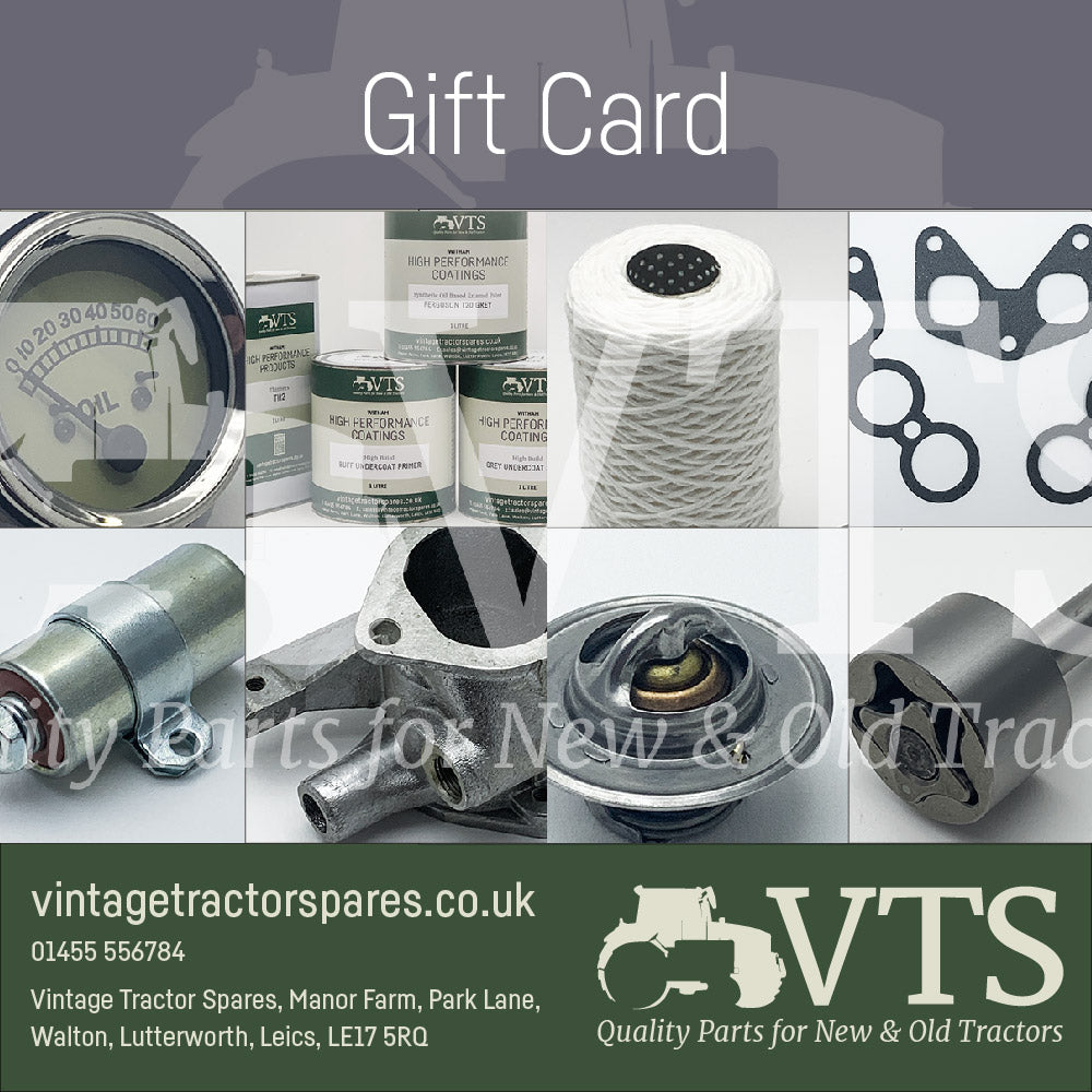 Vintage Tractor Spares Gift Voucher